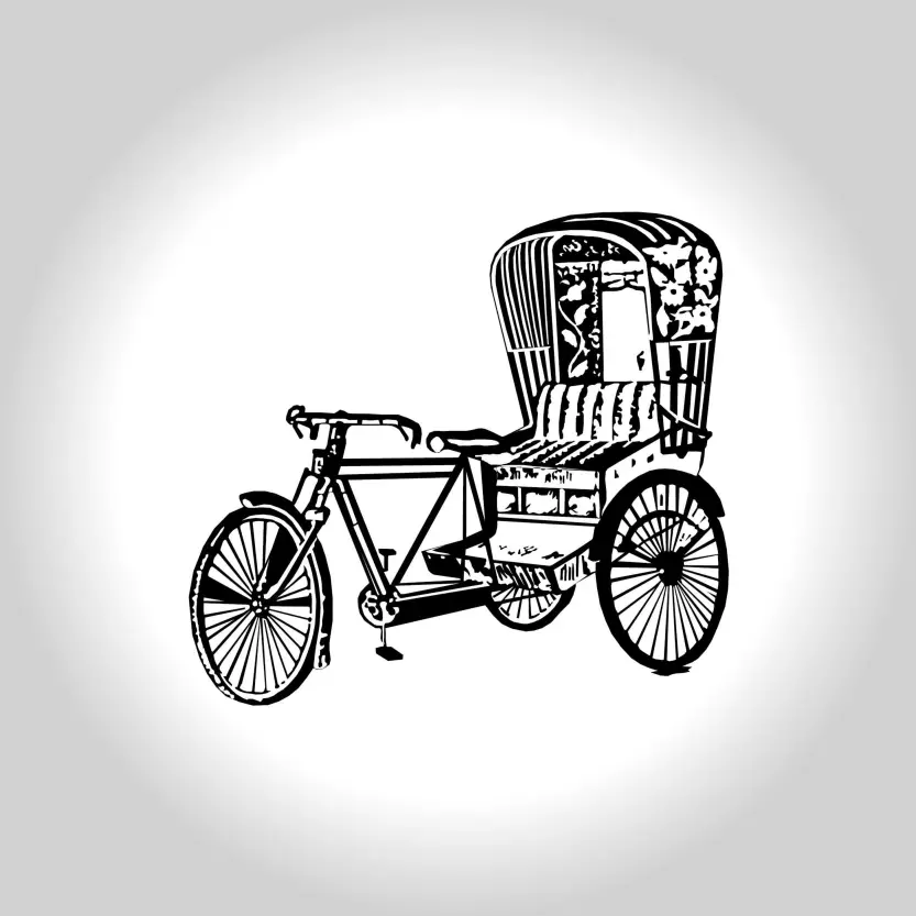 Rickshaw symbol Vectors - Jvectors