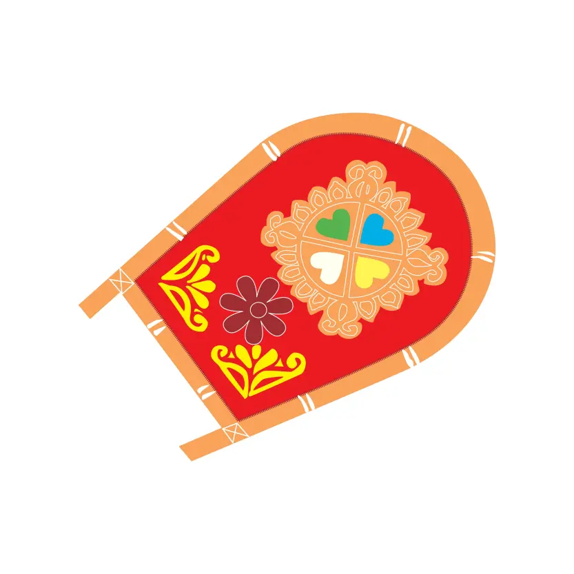 Boishakhi Kula Happy Bengali New Year Bengli New Year Elements Vector ...