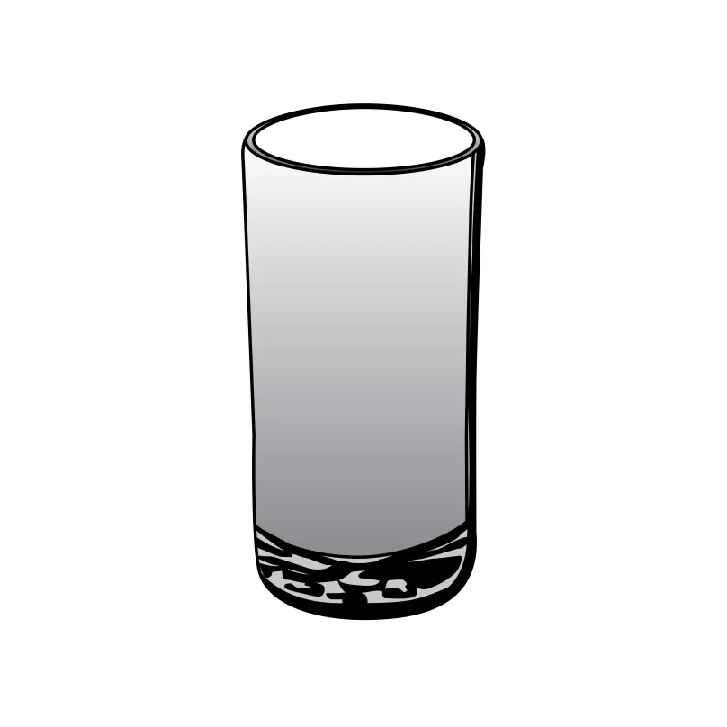 Glass Marka for Election Symbol Vector Clipart