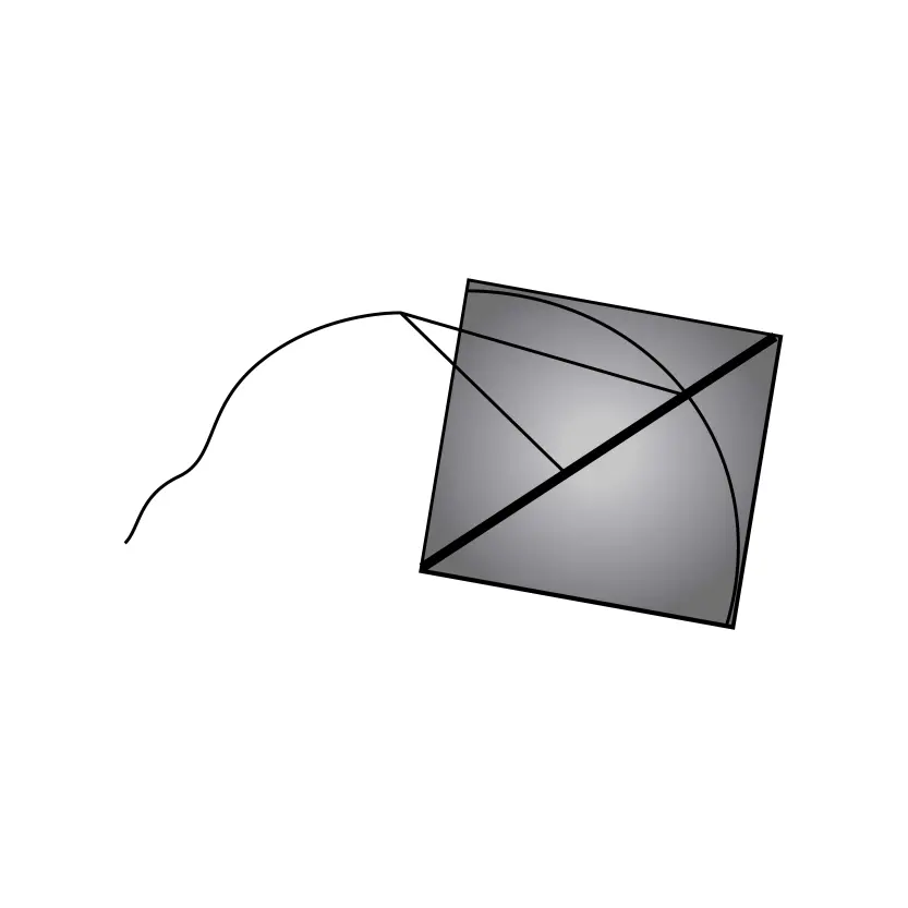 Ghuri - Kite Marka for Election Symbol Vector Clipart