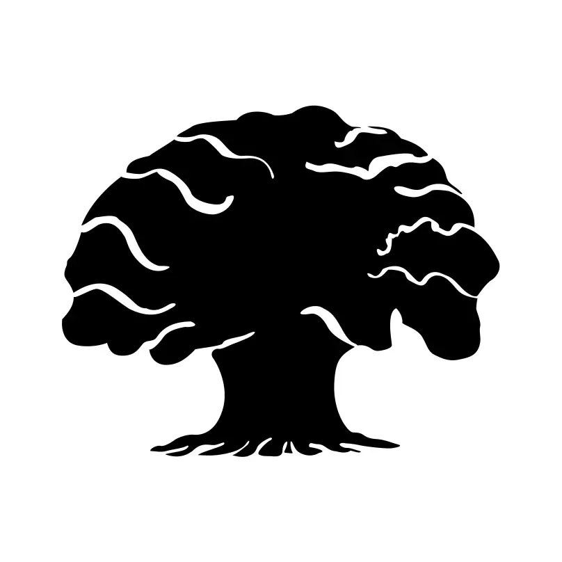 Banyan Tree or Botgach Marka for Election Symbol Vector Clipart