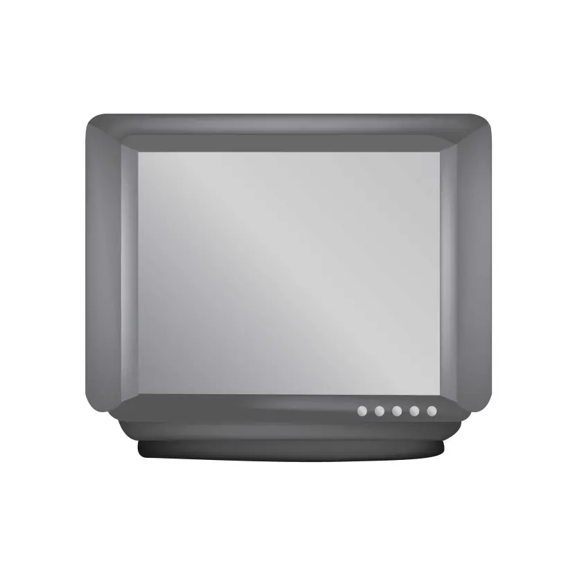 Television or TV Marka for Election Symbol Vector Clipart