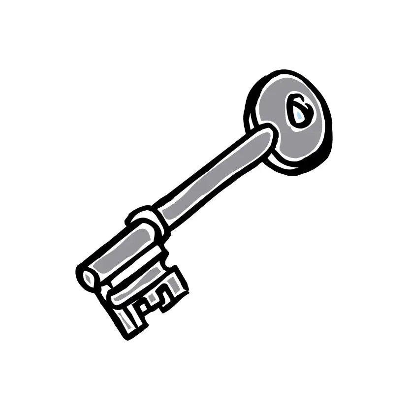 Chabi Marka or Key Marka for Election Symbol Vector Clipart