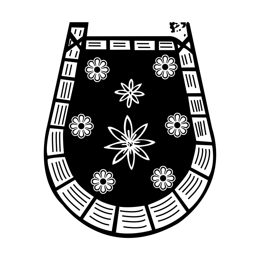 Cow Icon for Election Symbol Goru Marka Vector Clipart