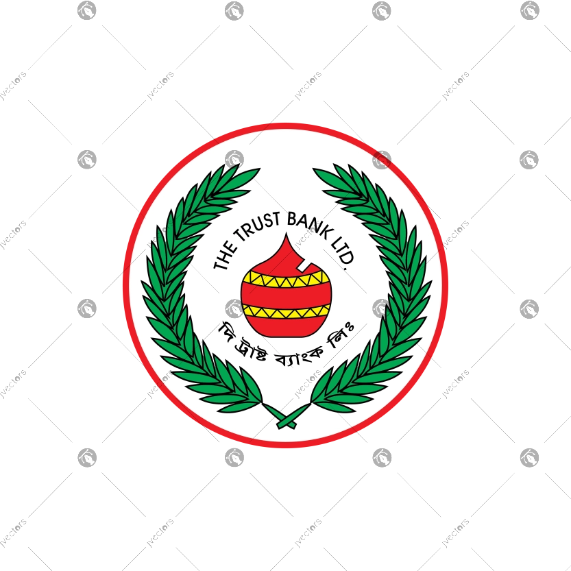 The Trust Bank Logo Vector