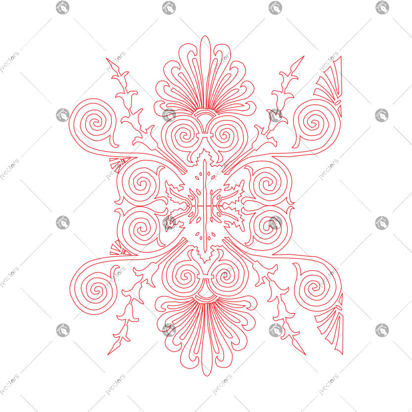 Vintage floral pattern Vectors - Jvectors