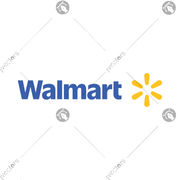 Walmart logo design Vectors - Jvectors