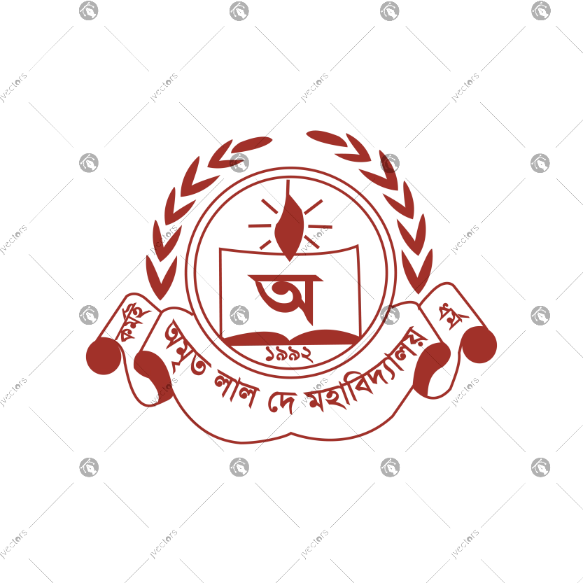 Amrita Lal Dey Mohabiddaloy Logo Vector