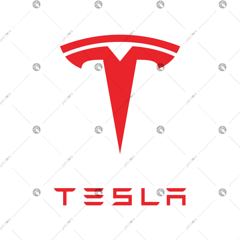 Tesla logo icon Vectors - Jvectors