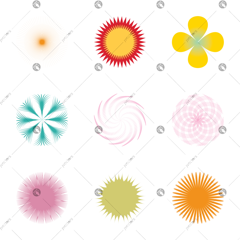 Circular vector art Vectors - Jvectors