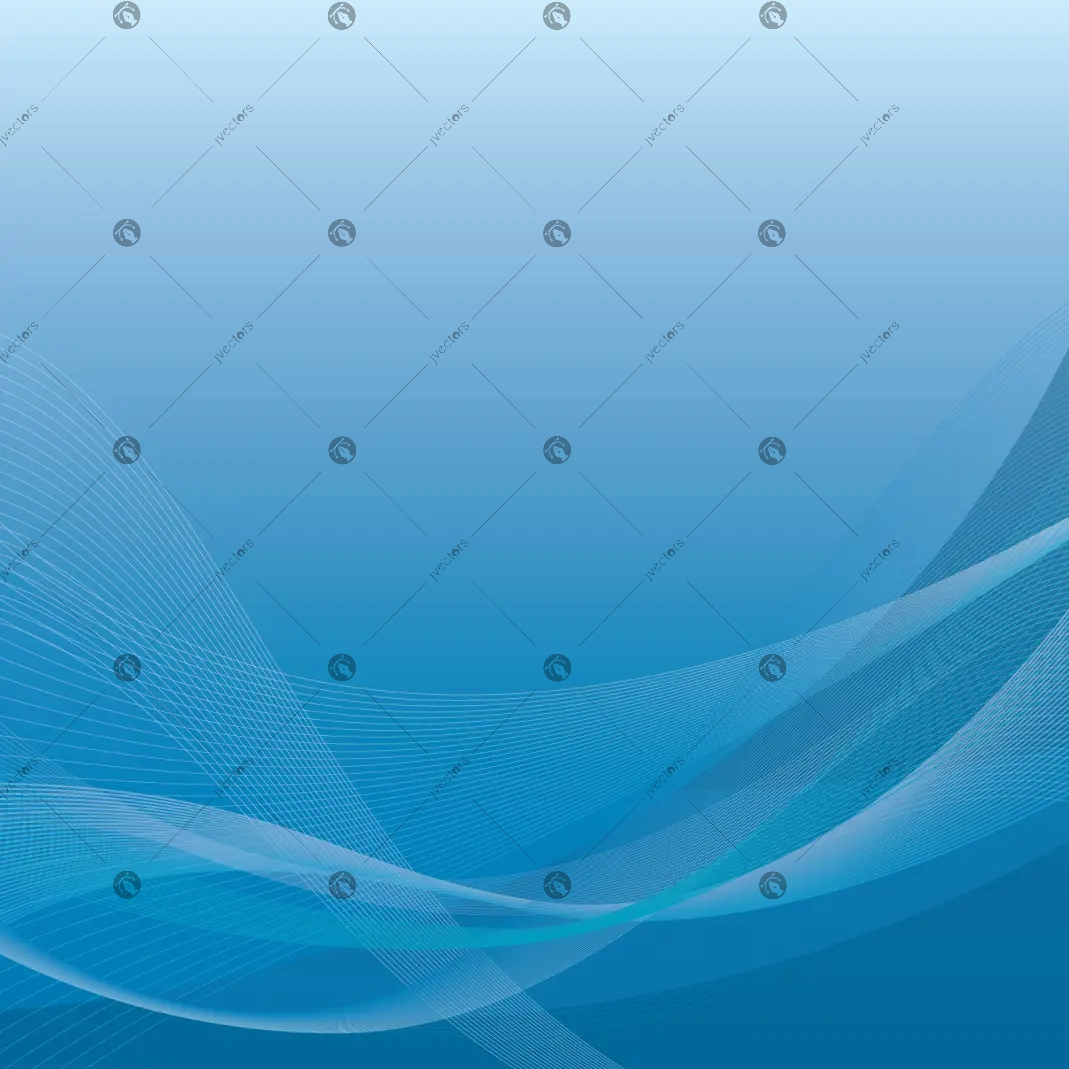 Blue curve vector Vectors - Jvectors