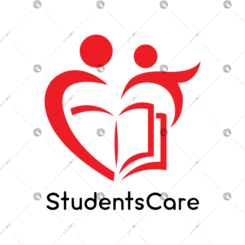 Students care logo vector Vectors - Jvectors