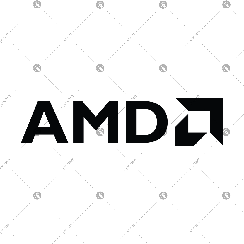 Amd official logo Vectors - Jvectors
