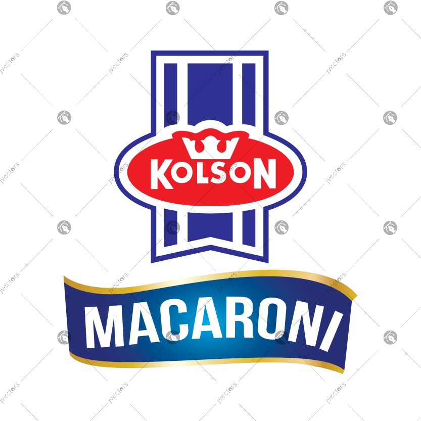 Kolson macaroni logo vector Vectors - Jvectors
