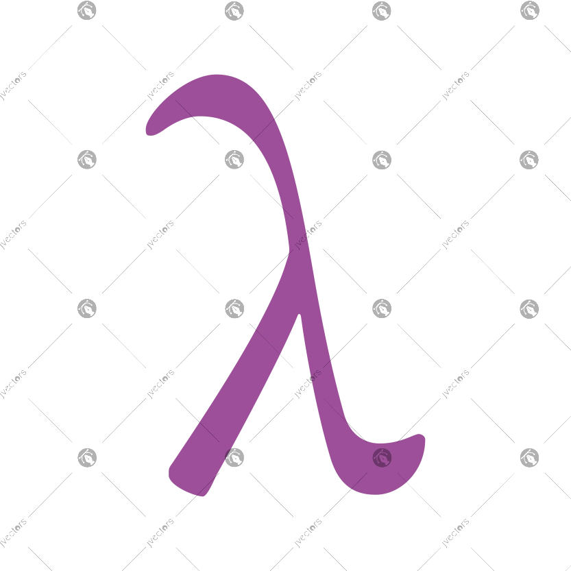 Lambda emblem vector Vectors - Jvectors