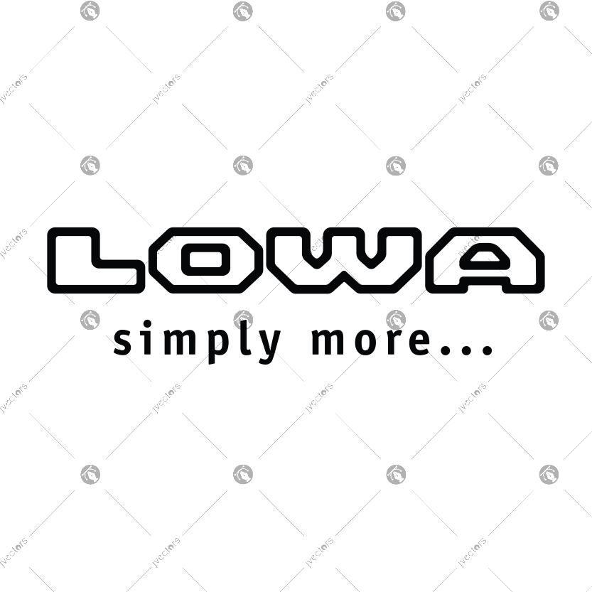 Lowa Simply More Logo Vector
