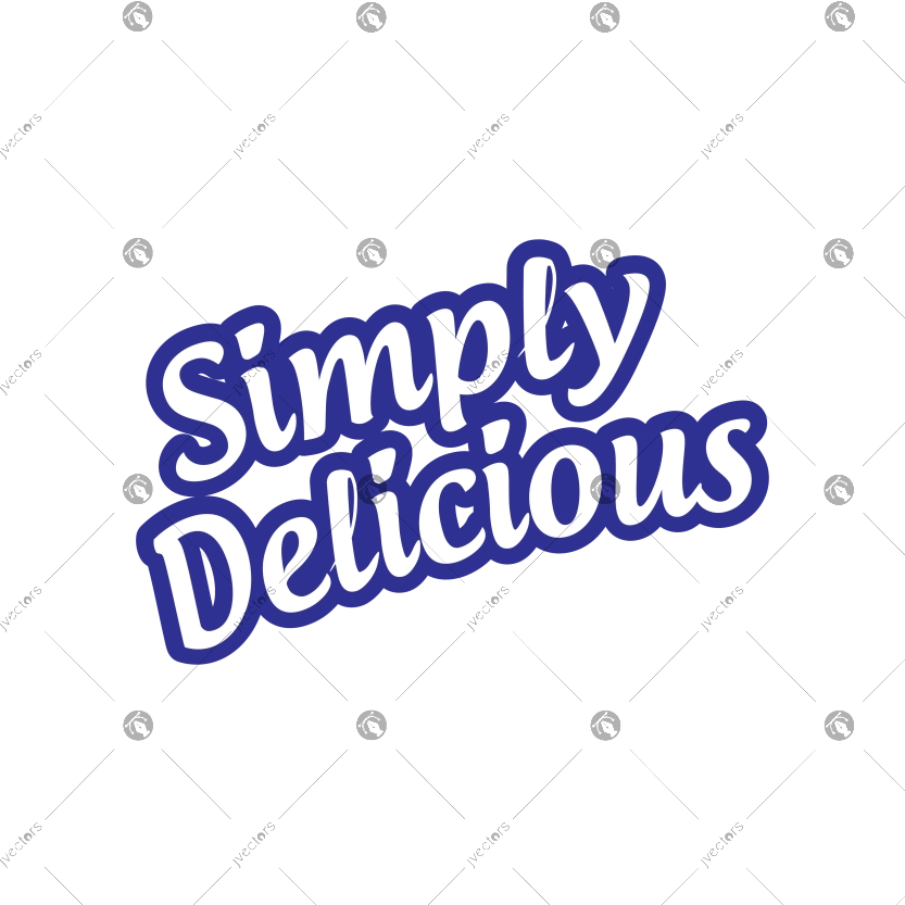 Simply delicious logo png Vectors - Jvectors