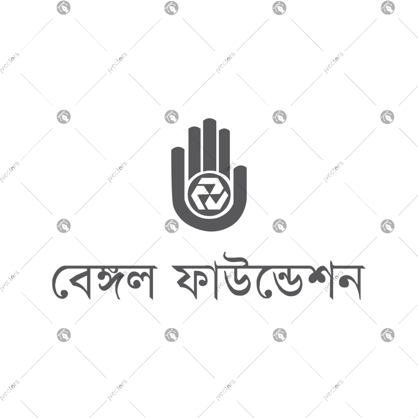 Bengal Foundation Bangla Logo Vector