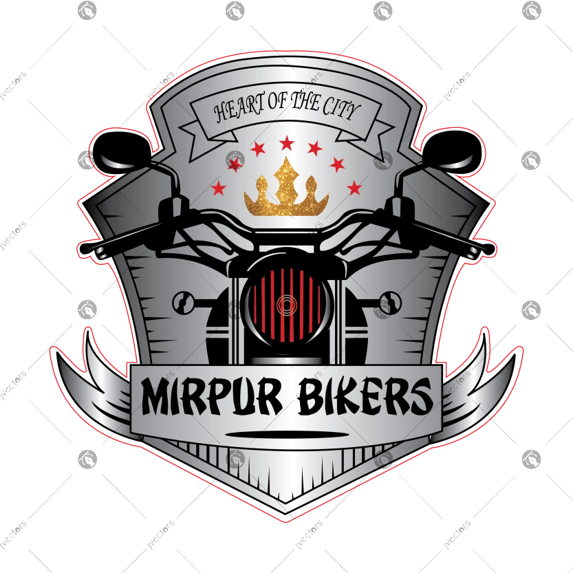 Bikers vector logo Vectors - Jvectors