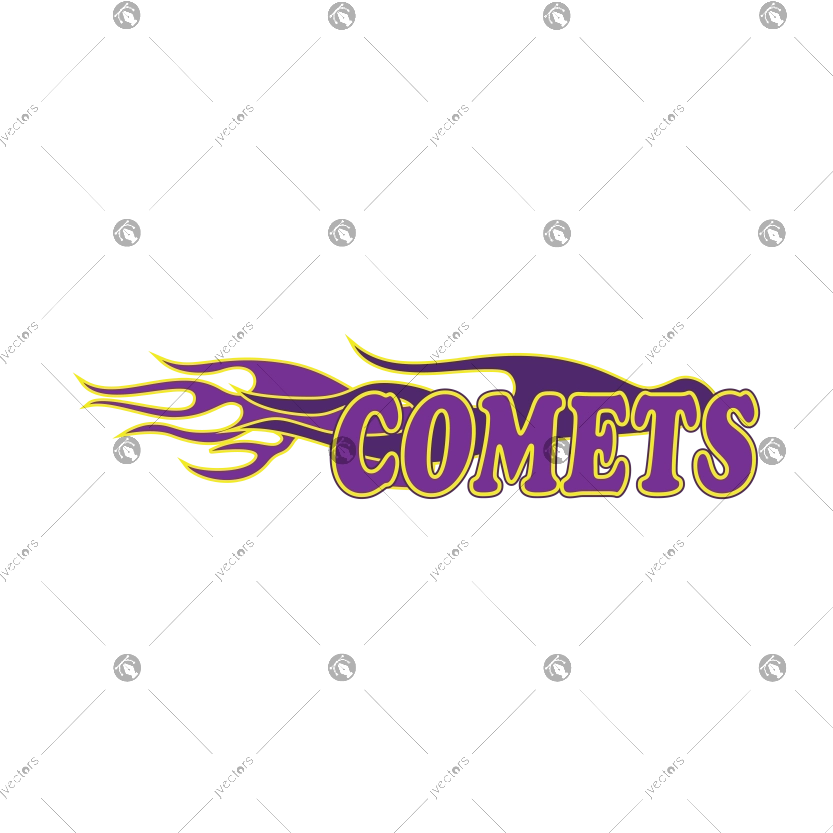 Comets Logo Vector