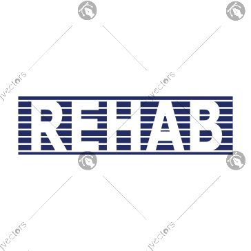 Rehab logo design vector Vectors - Jvectors