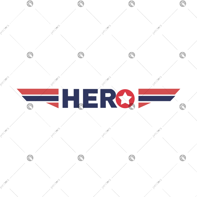 Hero logo template Vectors - Jvectors