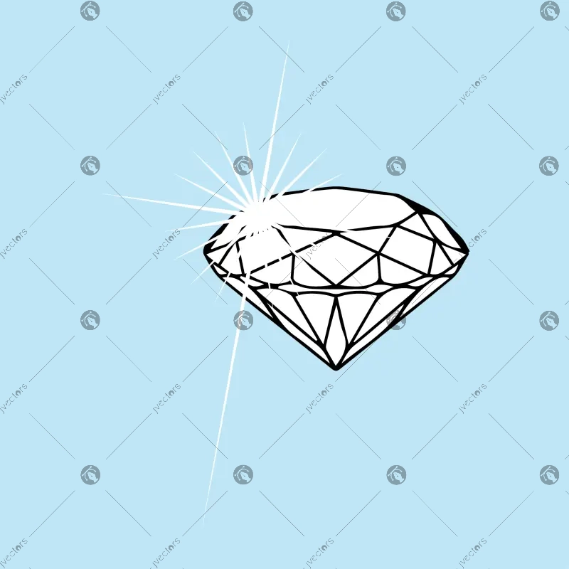 Diamond icon vector Vectors - Jvectors