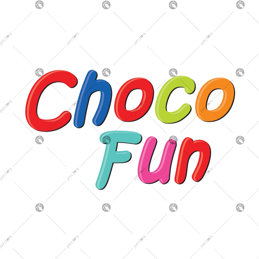 Choco Fun Logo Vector