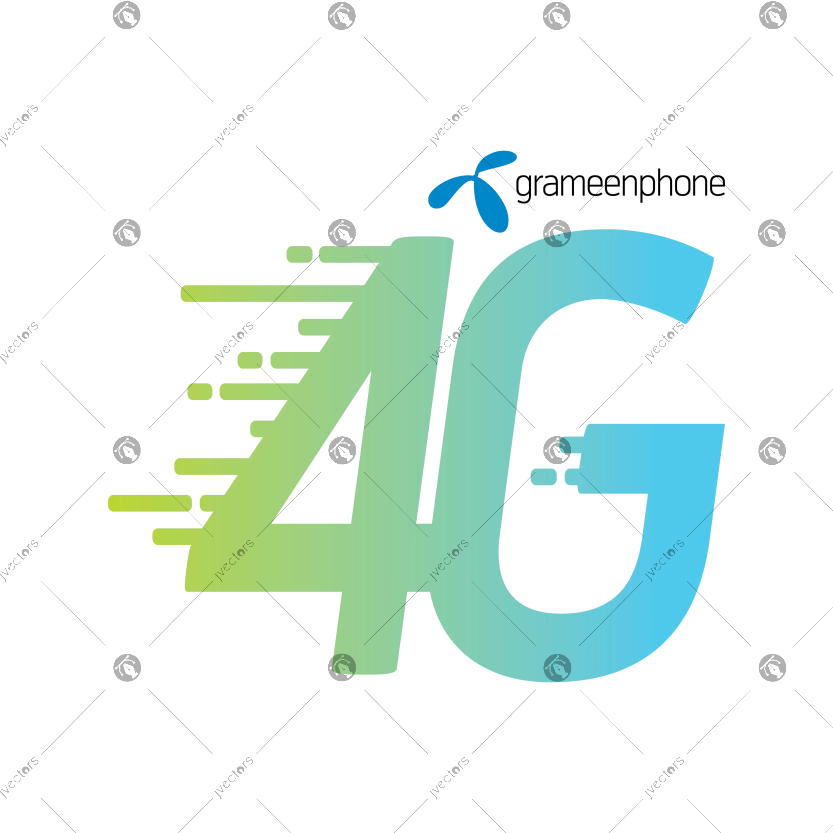 Grameenphone 4G Logo Vector