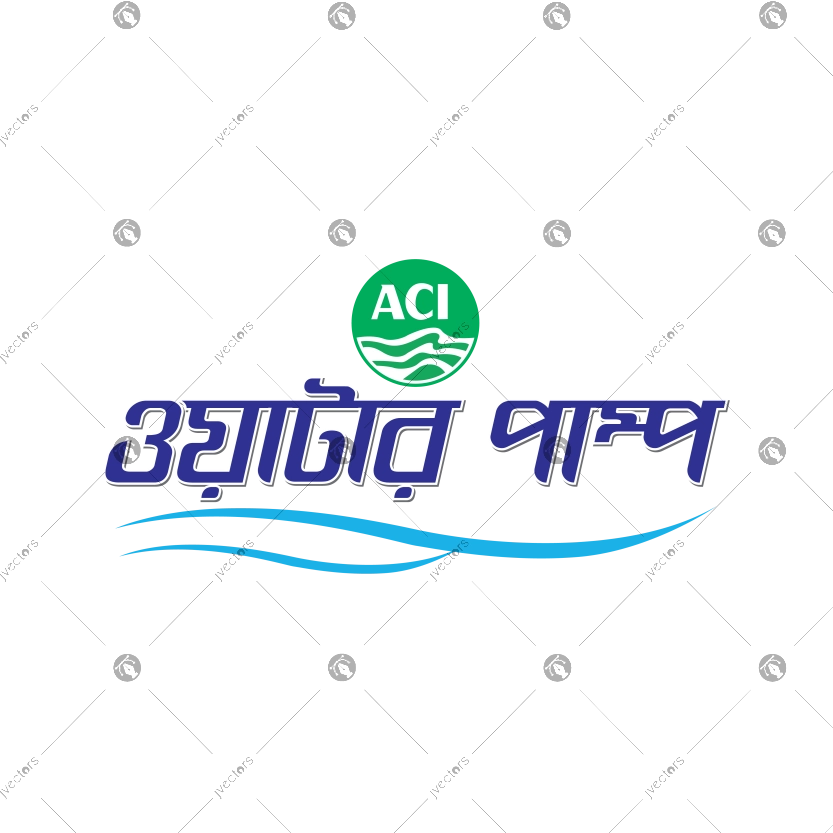 Aci water pump logo Vectors - Jvectors