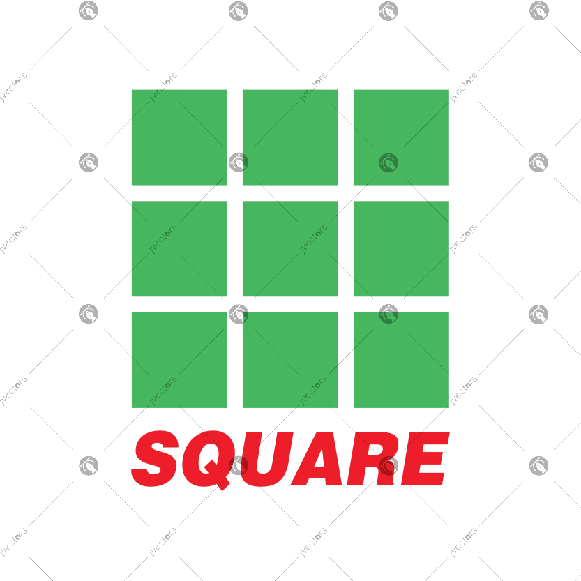 Square Group Logo Vector