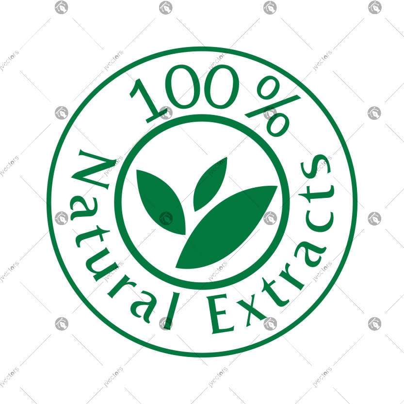 Natural extracts logo png Vectors - Jvectors