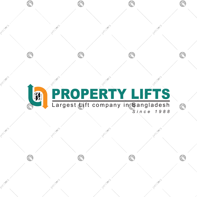 Property Lifts Logo Vector