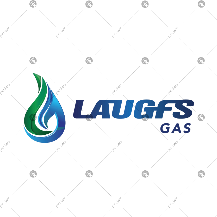 LAUGFS Gas Logo Vector