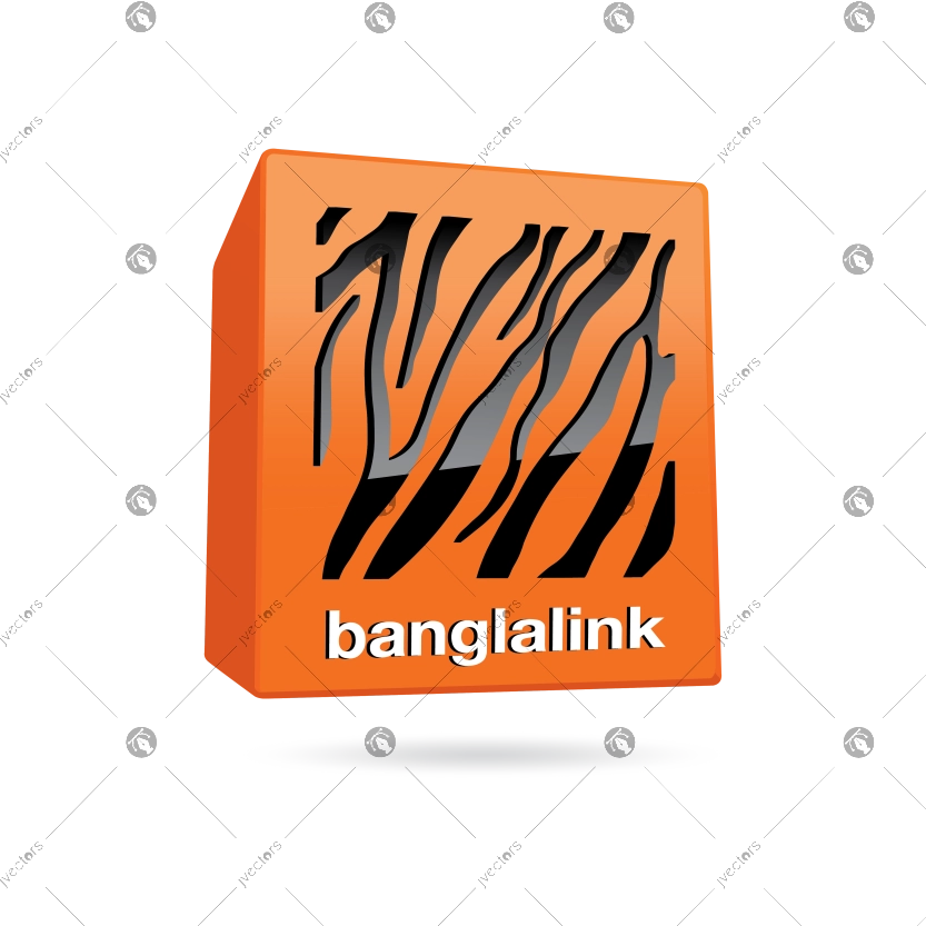 Banglalink 3D Logo Vector